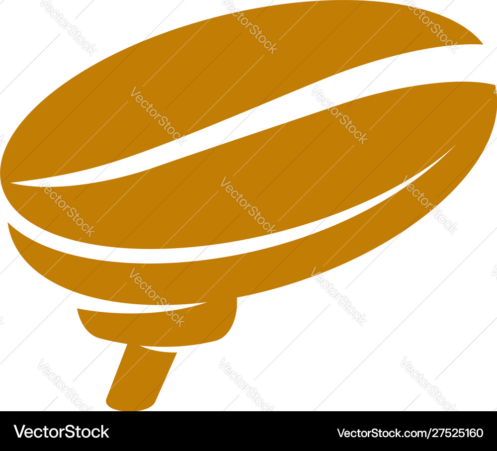 Coffee logo brain template icon design isolated Vector Image