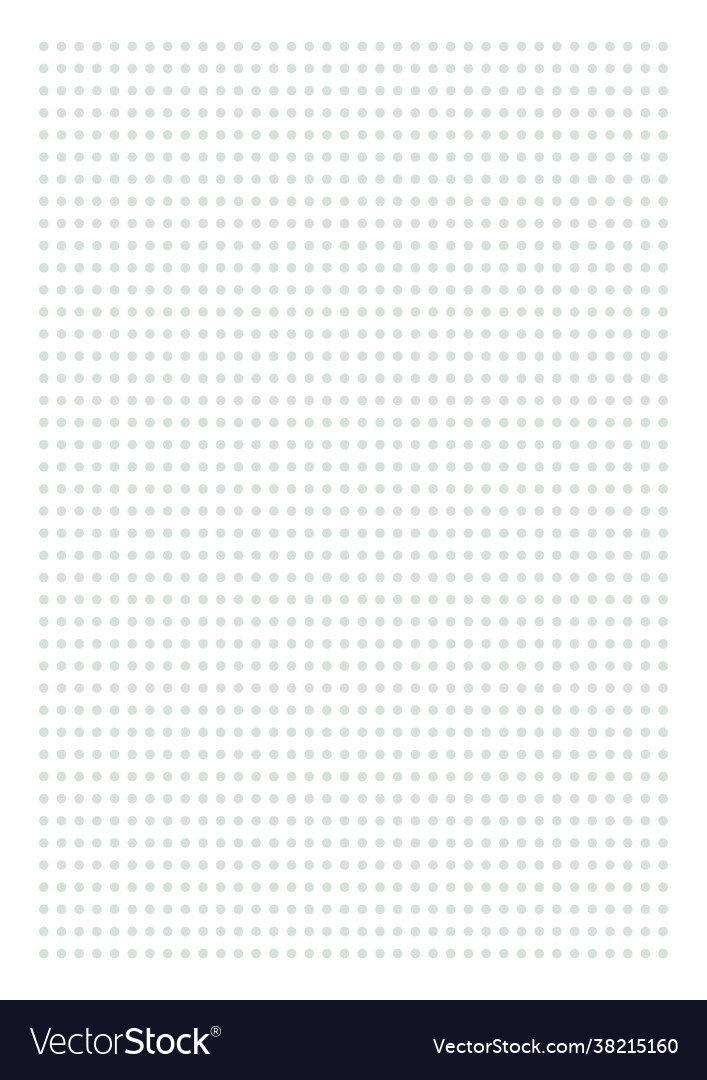 Graph paper printable dotted grid paper on white Vector Image