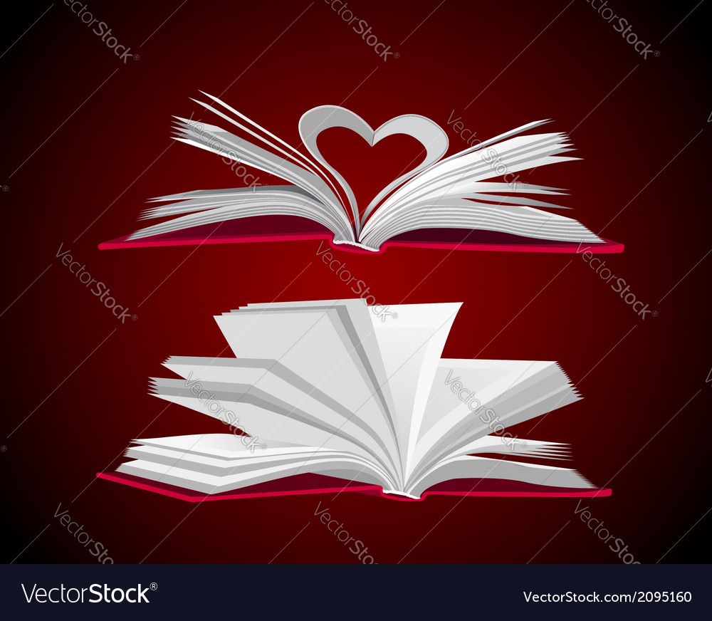 Open book set Royalty Free Vector Image - VectorStock Open book set Royalty Free Vector Image - VectorStock