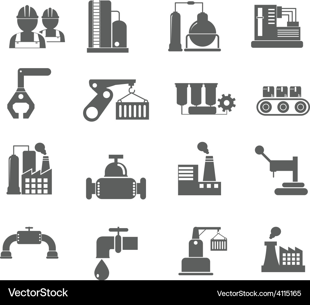 Factory Royalty Free Vector Image - VectorStock