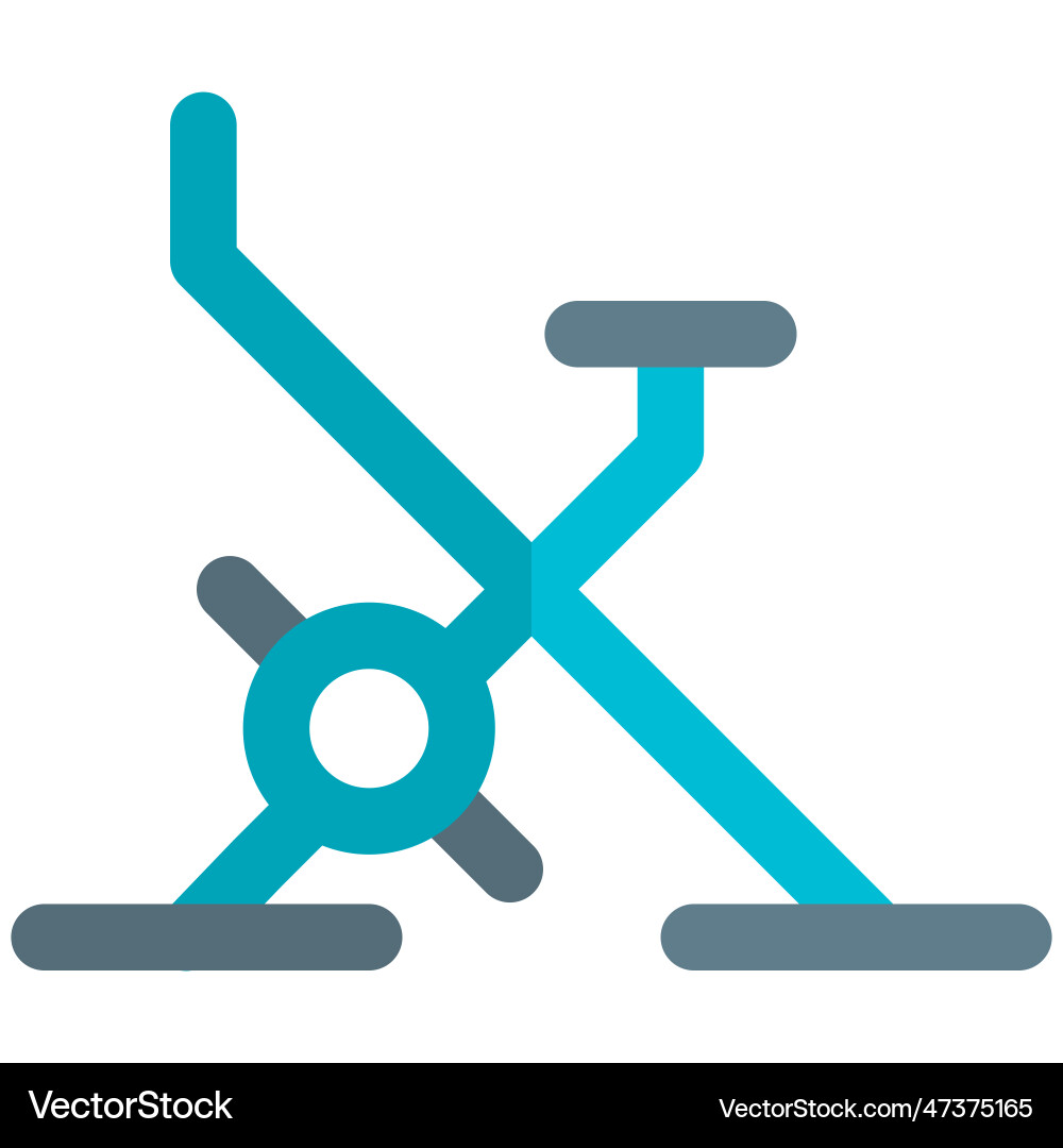 Treadmill used for indoor exercises and workouts Vector Image