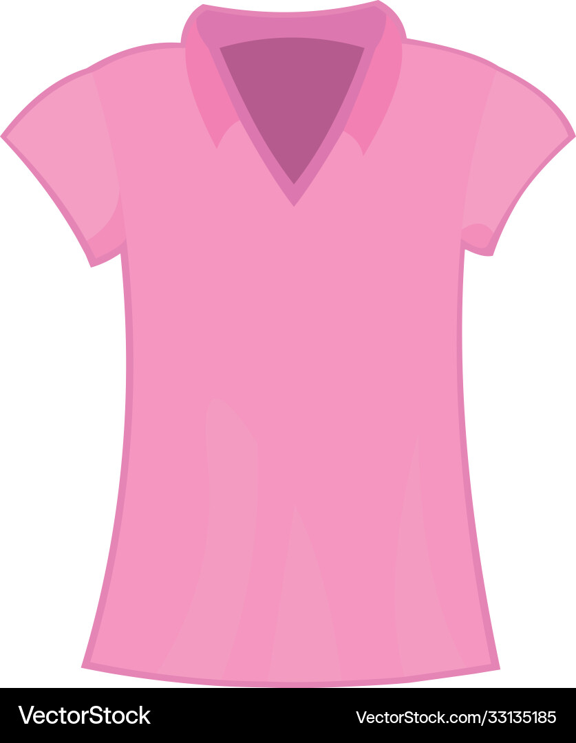 A womens t-shirt Royalty Free Vector Image - VectorStock