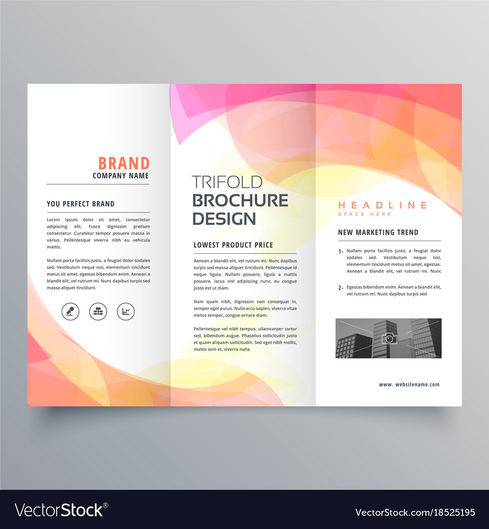 Foldable Pamphlet Template For Your Needs