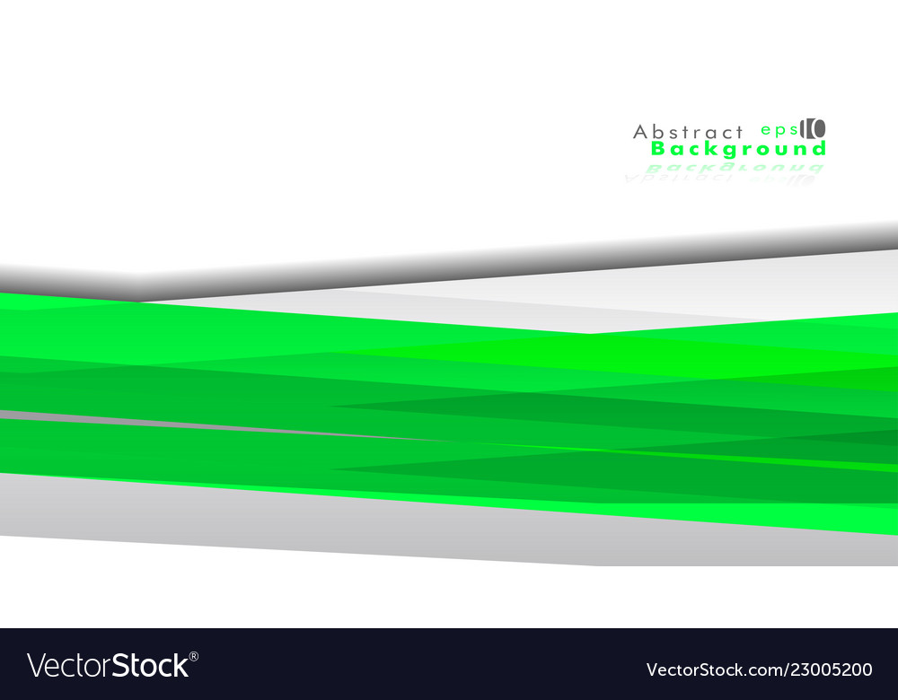 Abstract bright background template color green Vector Image