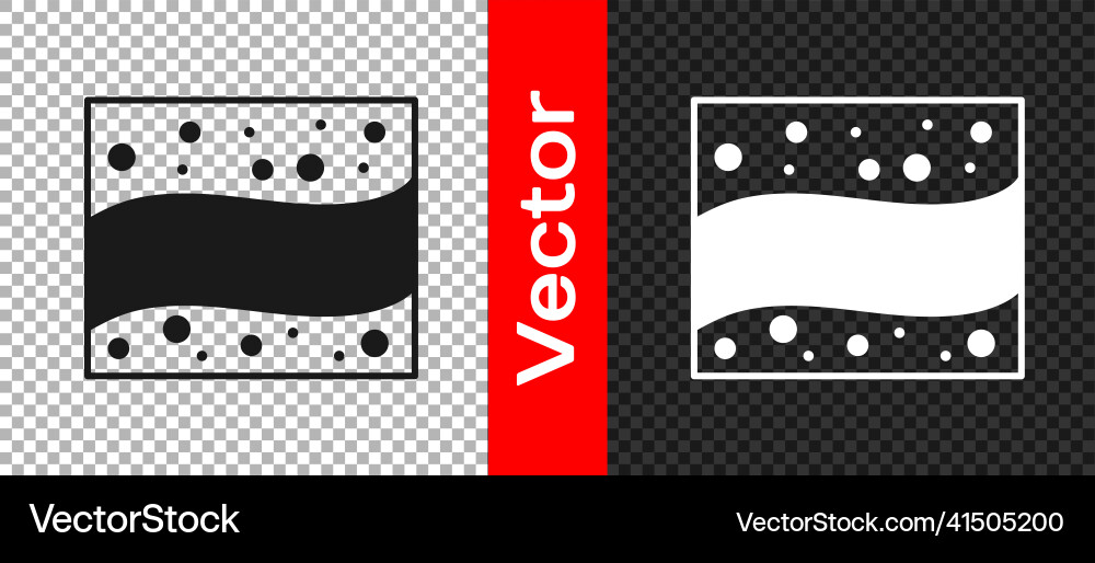 Black gold mine icon isolated on transparent Vector Image