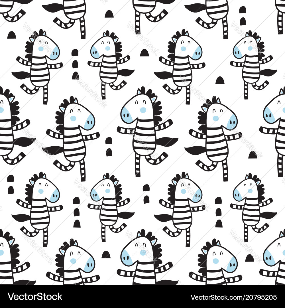 Zebra pattern Royalty Free Vector Image - VectorStock