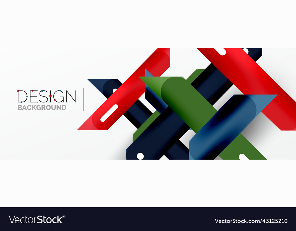 Background overlapping lines dynamic lines Vector Image