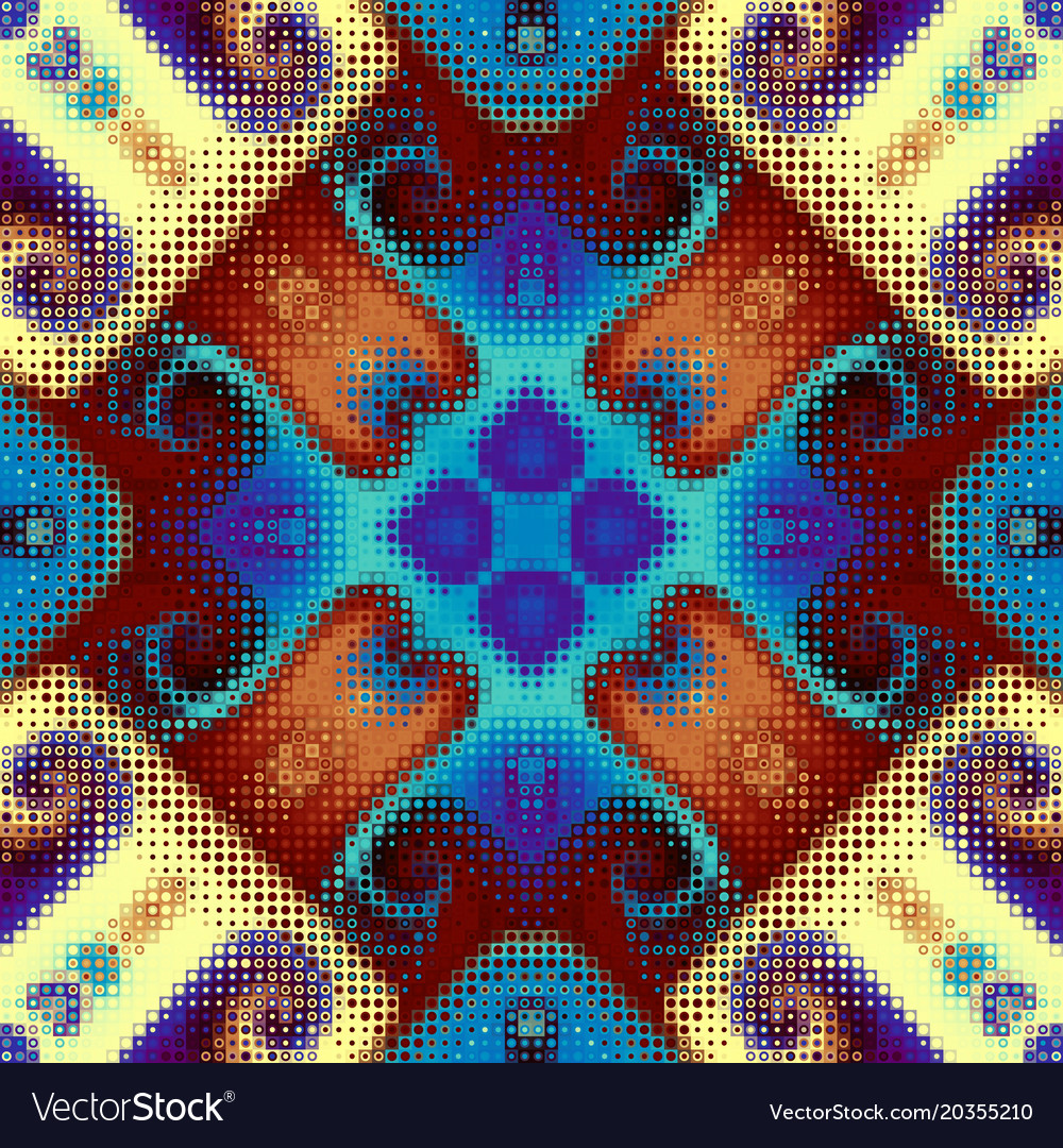 Geometric abstract pattern Royalty Free Vector Image