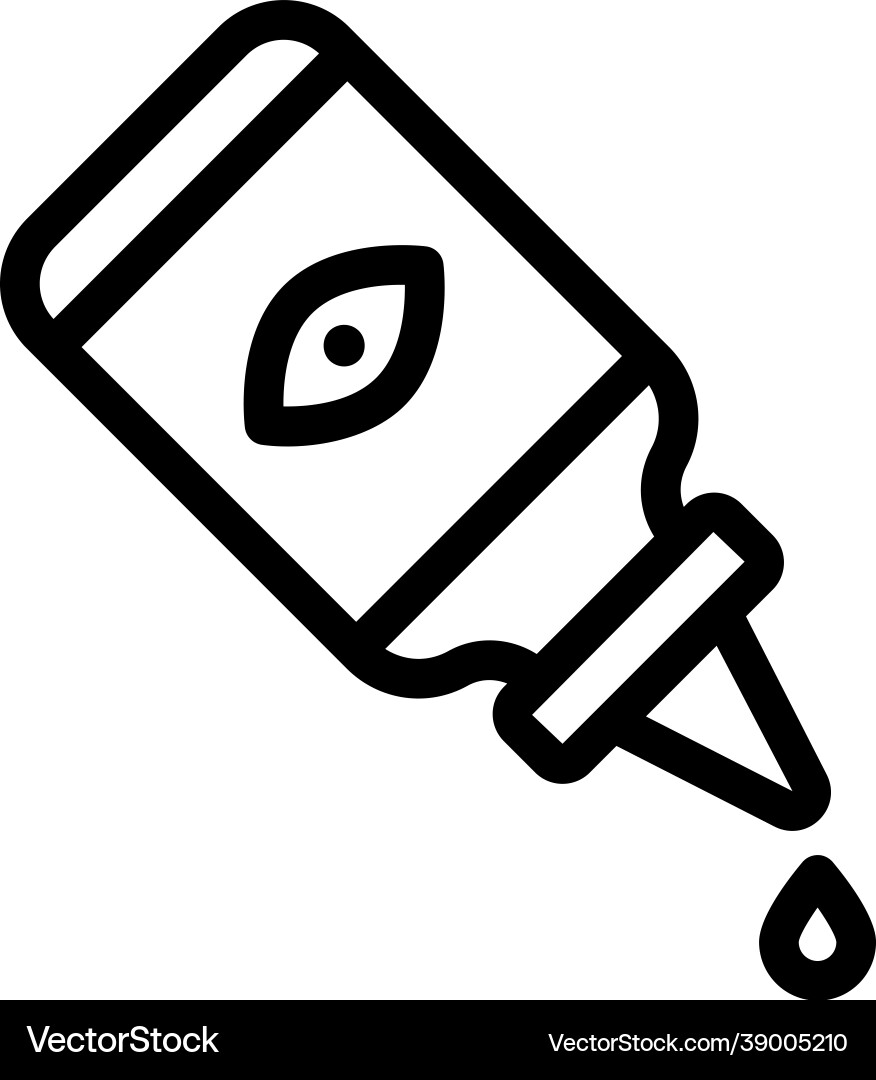 Medical drops Royalty Free Vector Image - VectorStock
