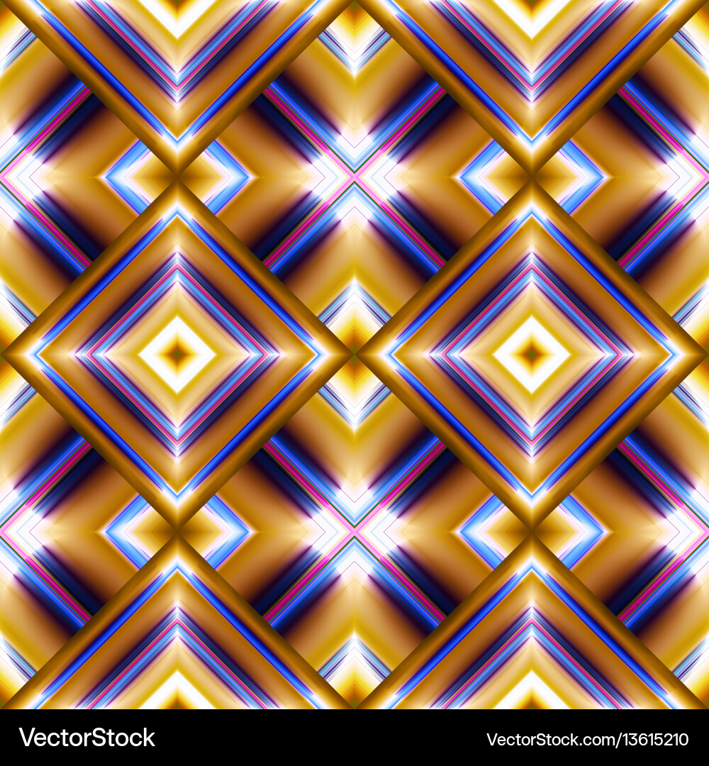 Seamless pattern of rhombuses Royalty Free Vector Image