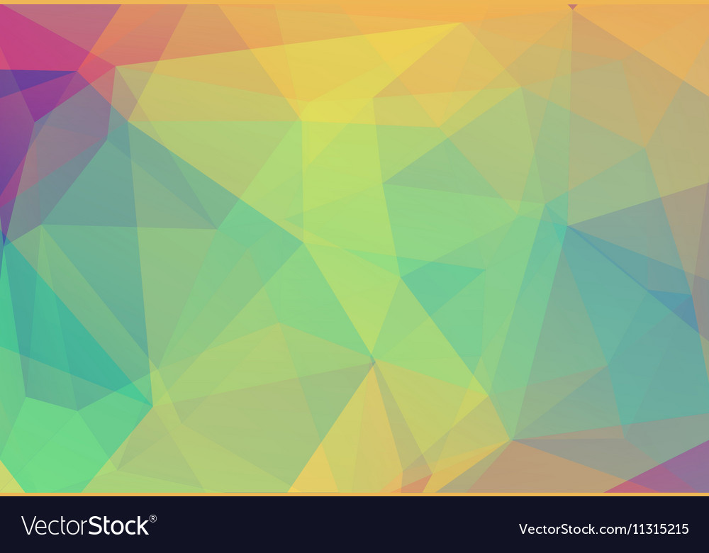 Colorful abstract polygonal background Royalty Free Vector