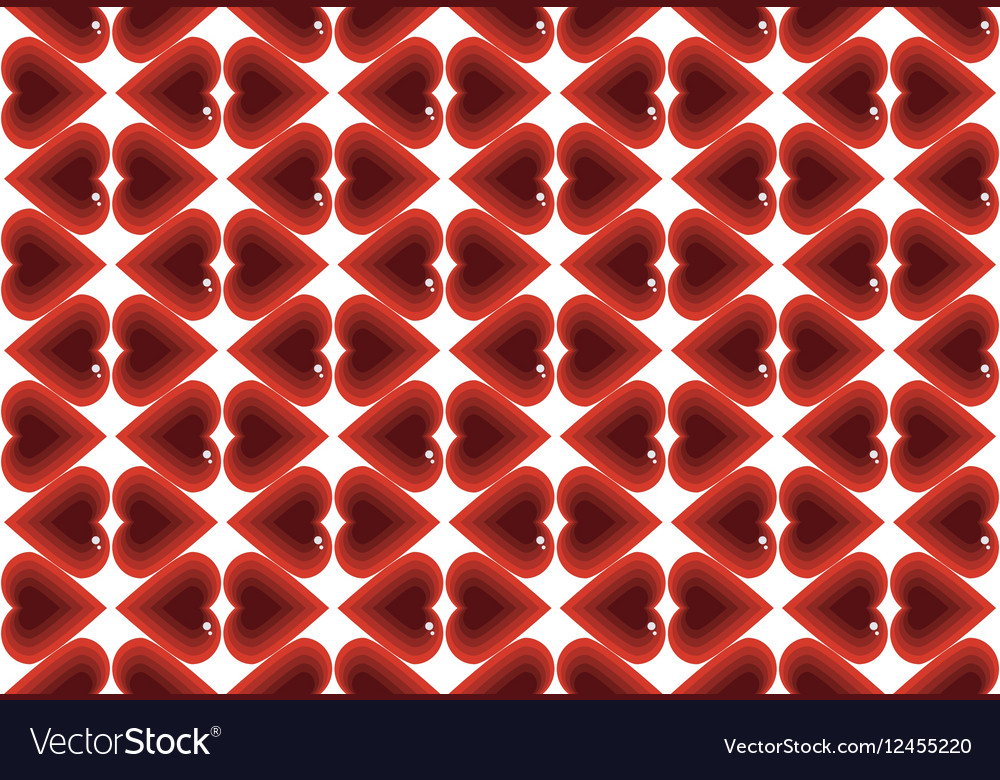 Abstract pattern love Royalty Free Vector Image