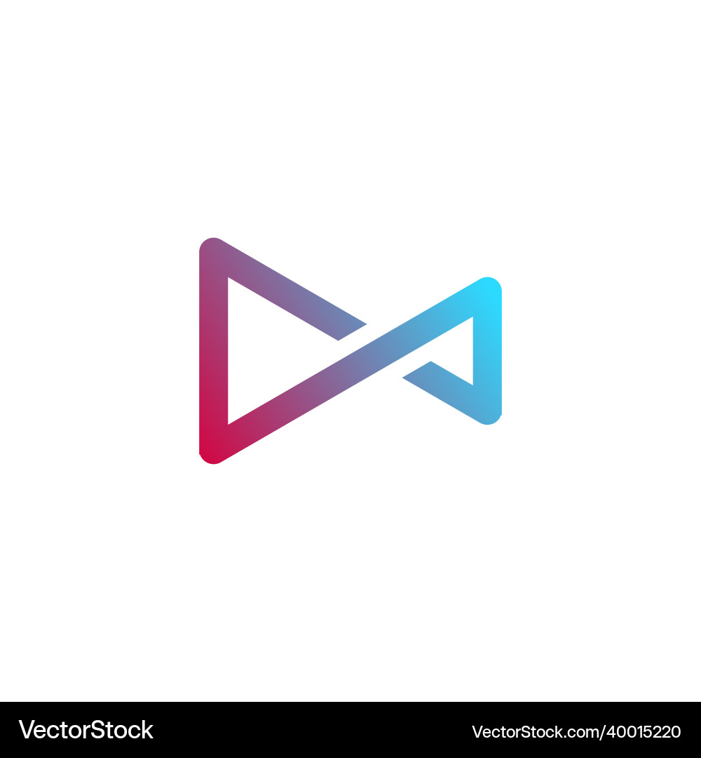 Graphic template of camera stream logo Royalty Free Vector