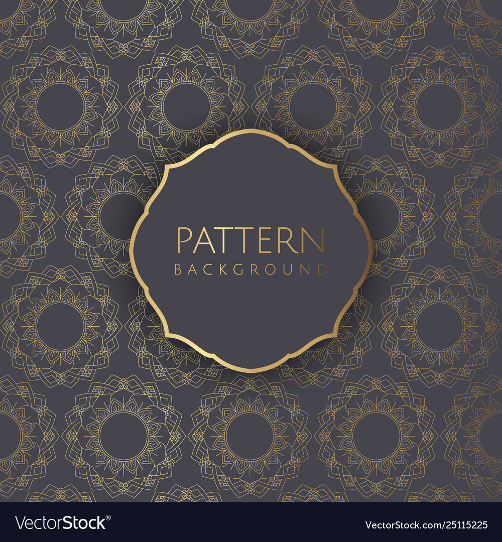 Decorative pattern background 2 Royalty Free Vector Image