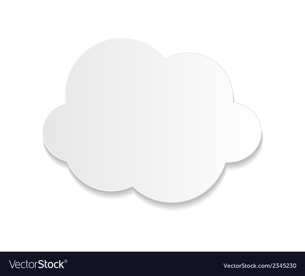 Cloud computing business concept Royalty Free Vector Image
