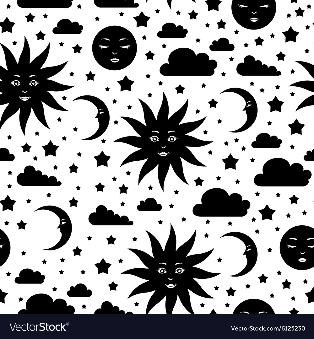 Sky pattern Royalty Free Vector Image - VectorStock