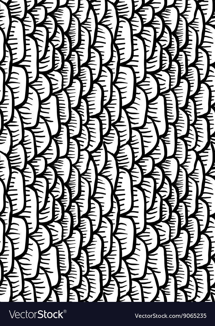 Pattern with scale Royalty Free Vector Image - VectorStock