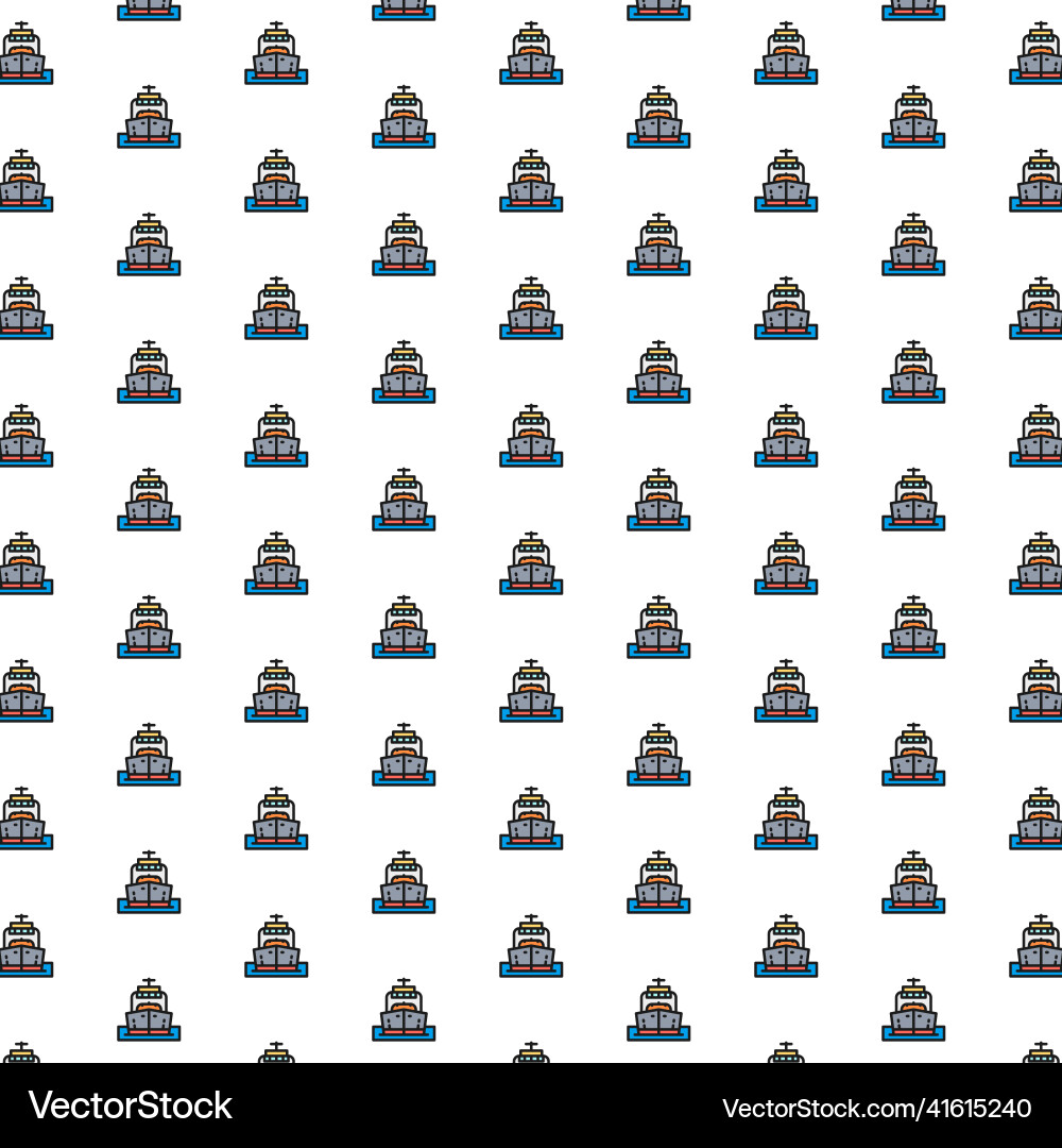Cargo ship oil transportation steamer Royalty Free Vector