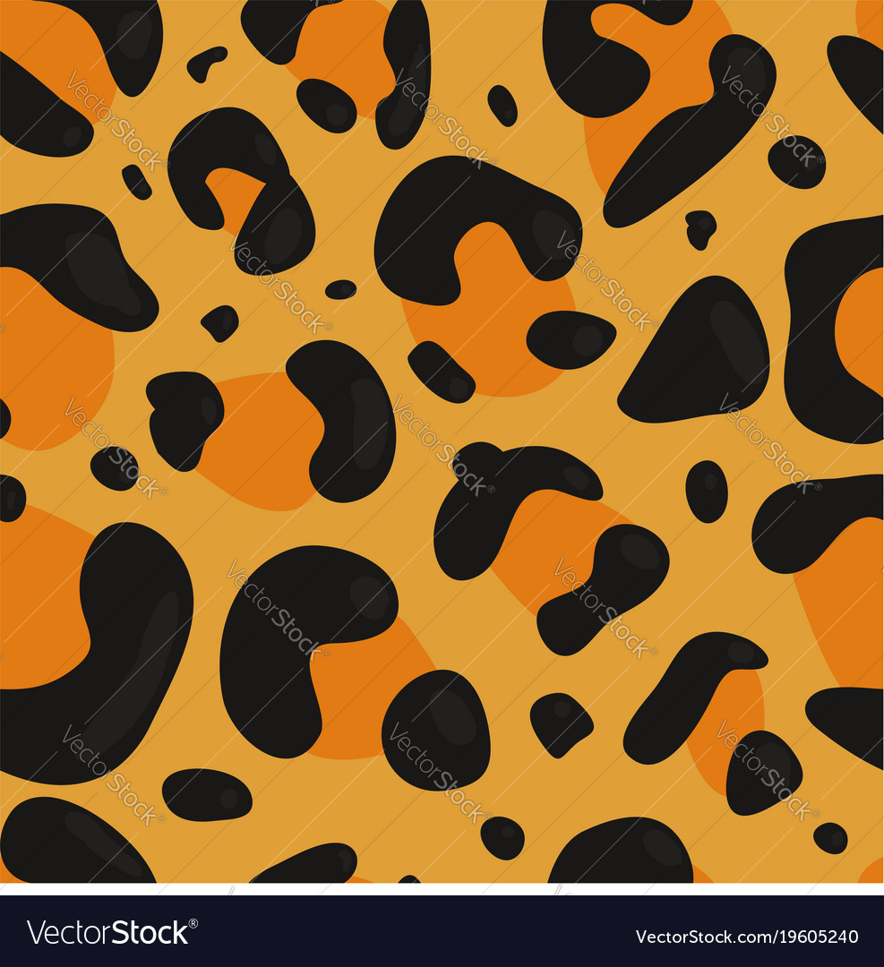 Leopard background Royalty Free Vector Image - VectorStock