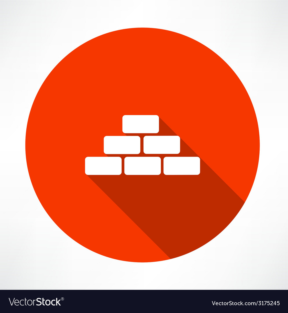 Bricks icon Royalty Free Vector Image - VectorStock