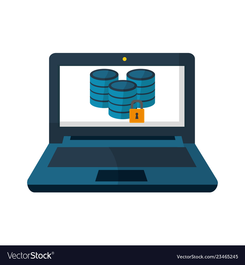 Technology computing cartoon Royalty Free Vector Image