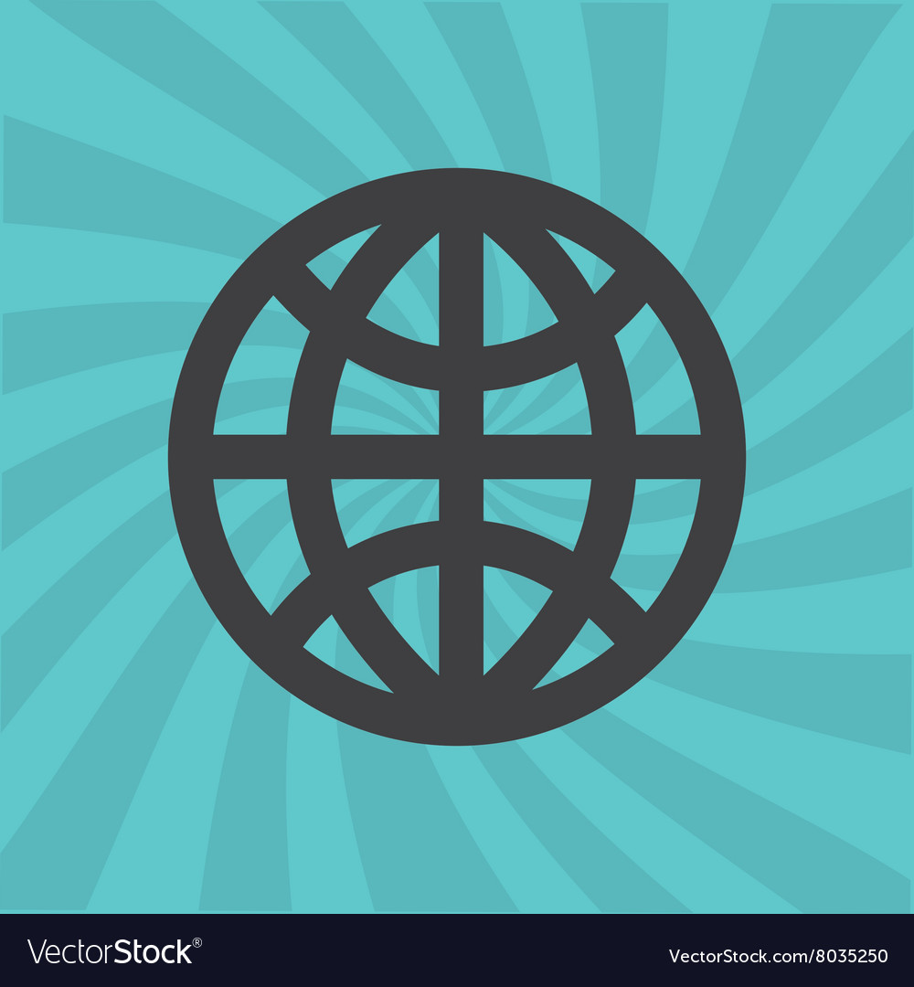 Planet icon design Royalty Free Vector Image - VectorStock