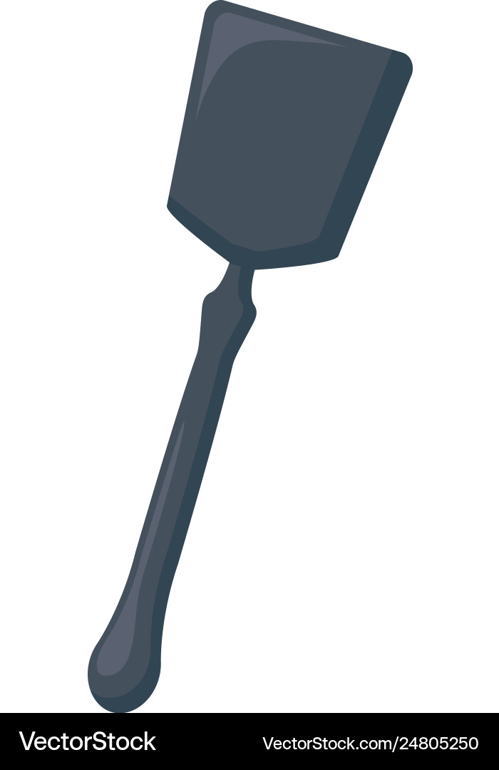Spatula utensil kitchen cutlery Royalty Free Vector Image