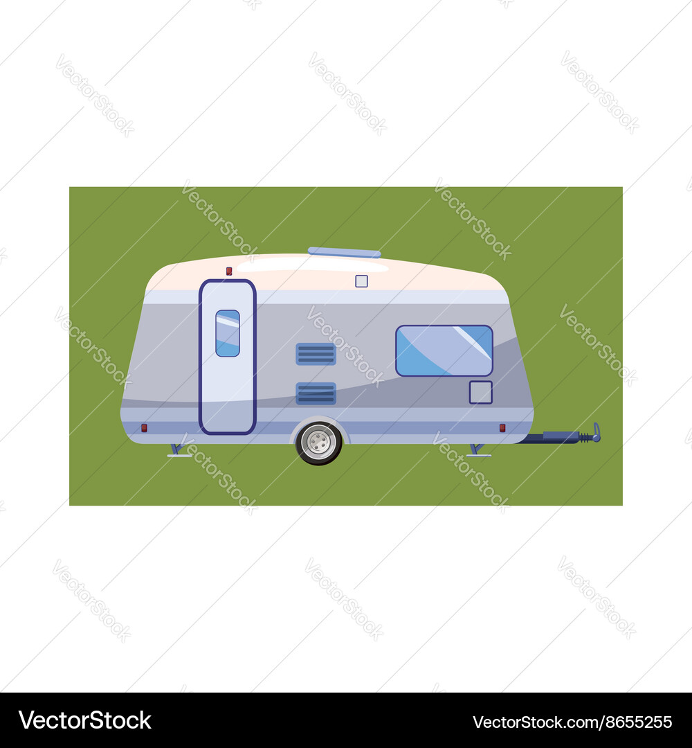 Mobil home icon cartoon style Royalty Free Vector Image