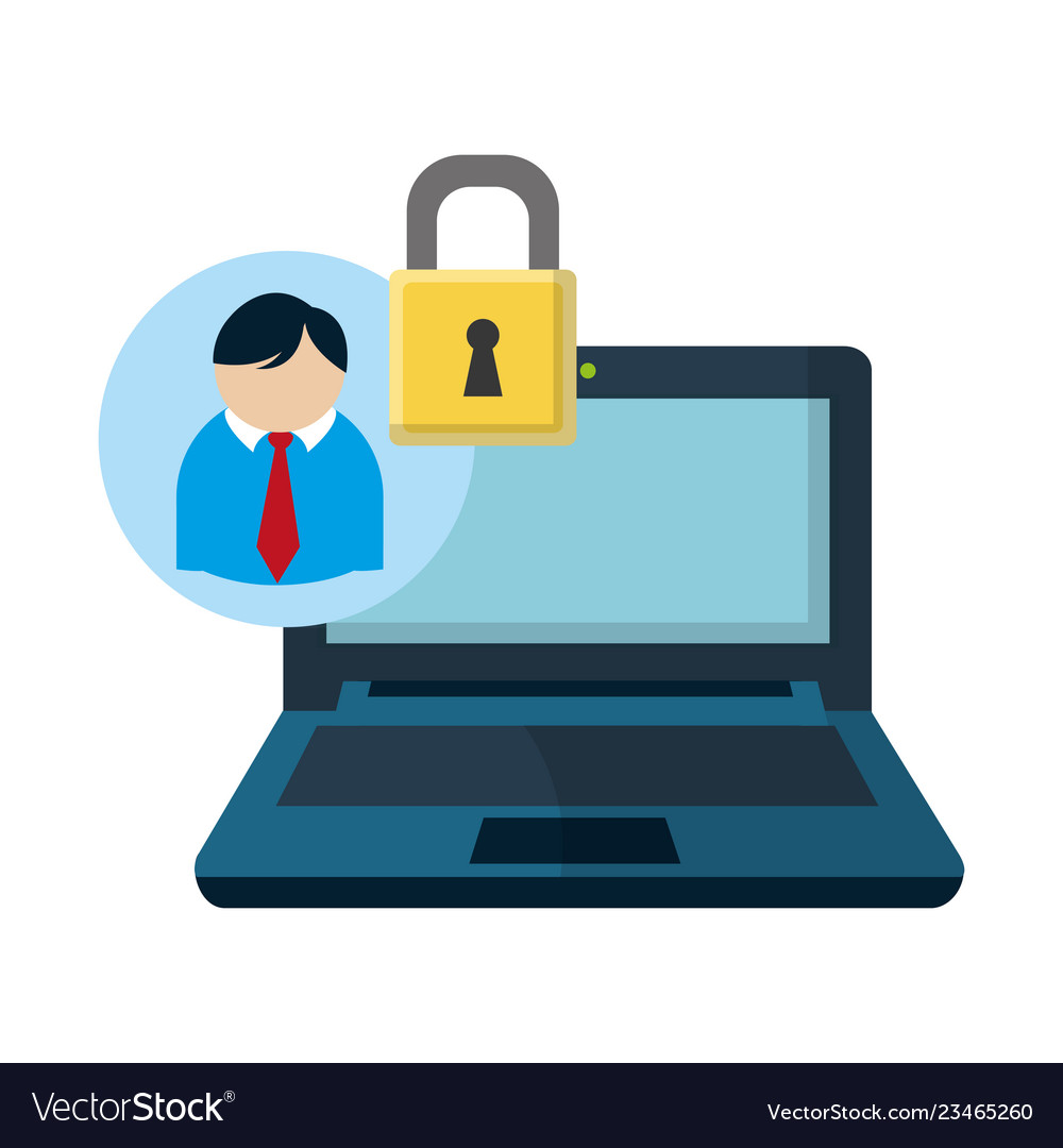 Technology computing cartoon Royalty Free Vector Image