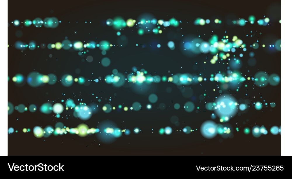 Bokeh sparkle glitter luxury glamor camera flash Vector Image
