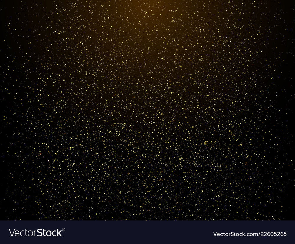 Glitter particles background effect Royalty Free Vector