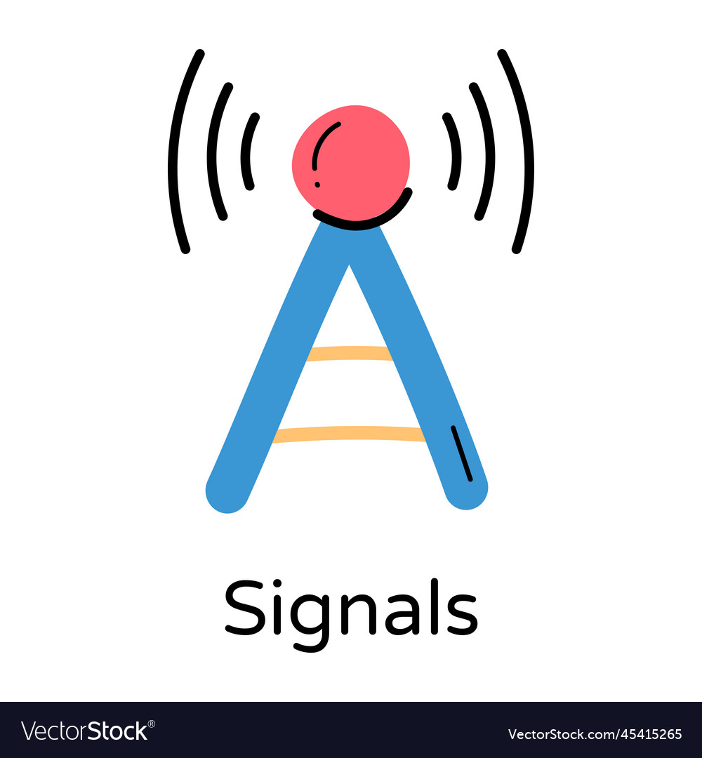 Signals Royalty Free Vector Image - VectorStock