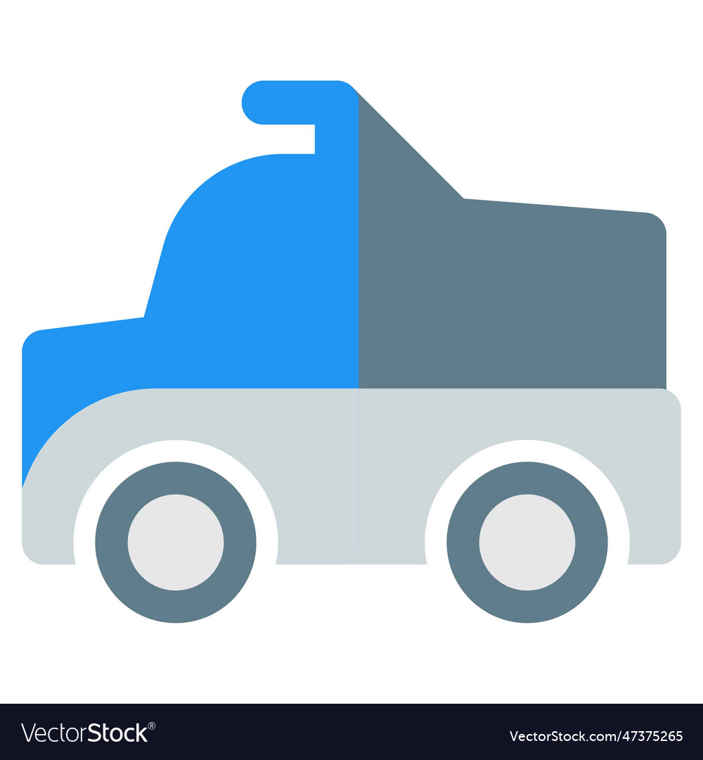 Truck used for carrying shipments Royalty Free Vector Image Truck used for carrying shipments Royalty Free Vector Image