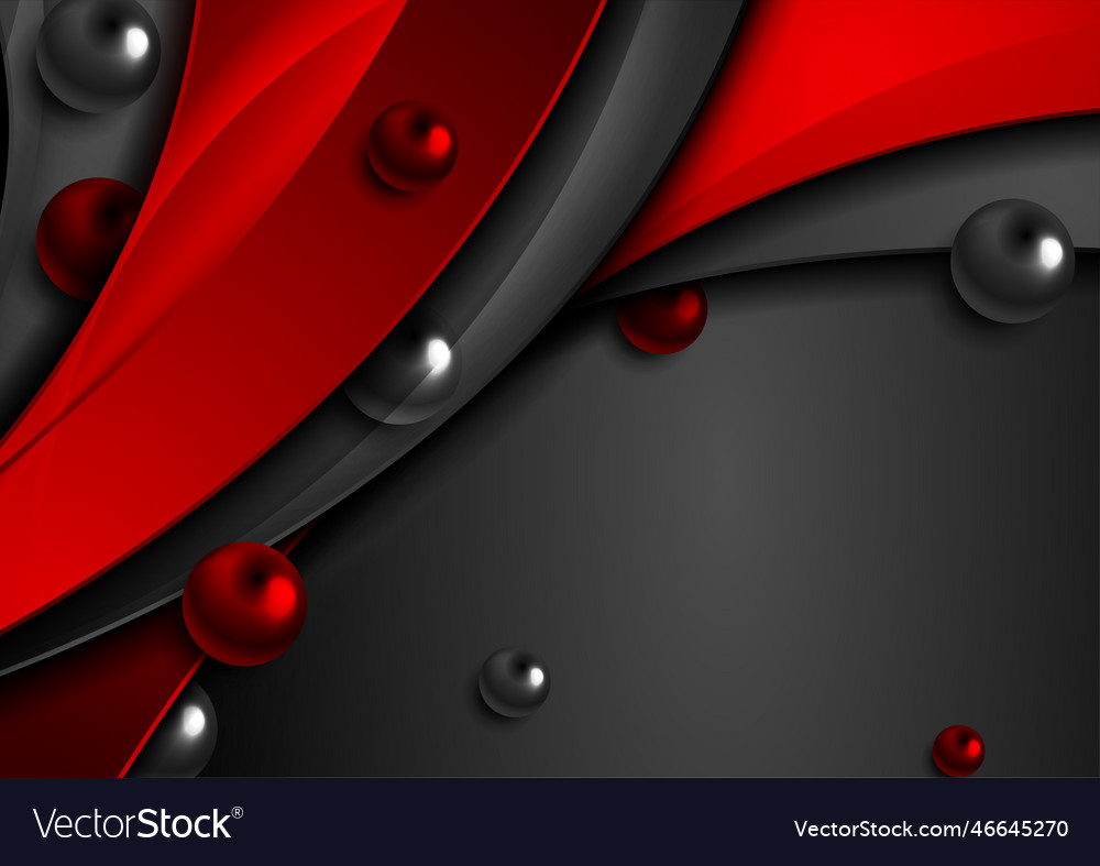 Bright abstract tech wavy background with glossy Vector Image Bright abstract tech wavy background with glossy Vector Image
