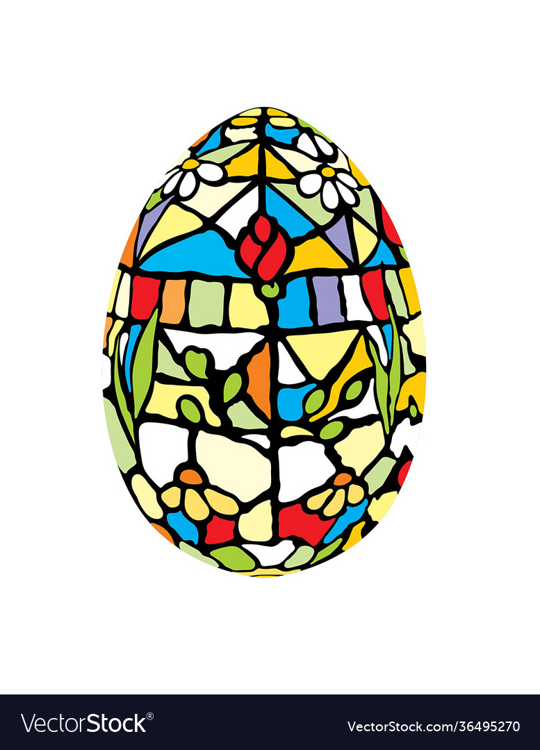 Easter egg Royalty Free Vector Image - VectorStock