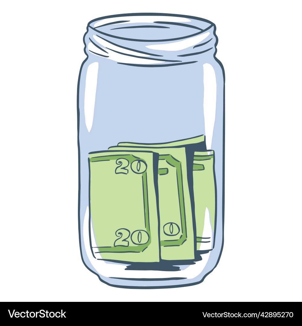 Tip Jar Clipart Tip Jar Decal Sticker