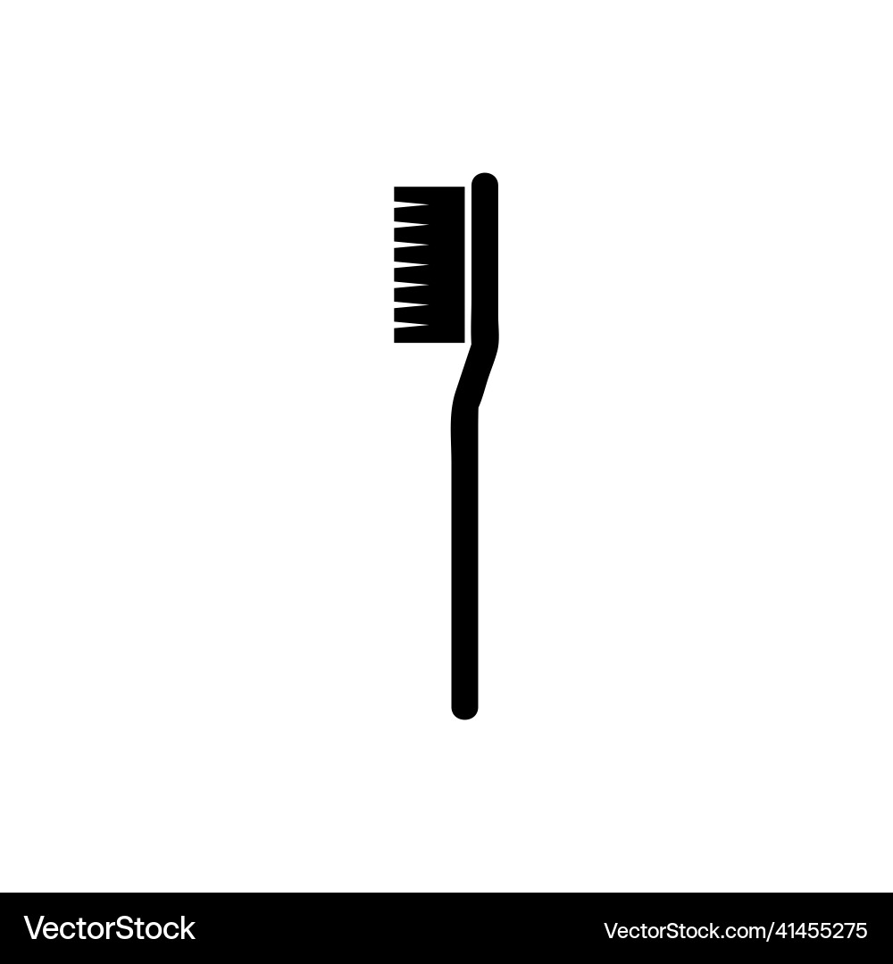 Toothbrush icon symbol stock web Royalty Free Vector Image