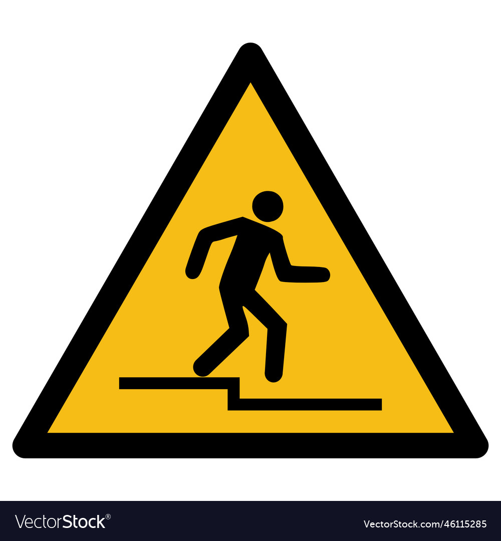 Step down Royalty Free Vector Image - VectorStock