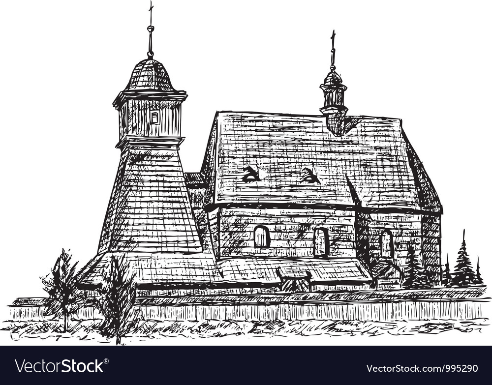 Chapel Royalty Free Vector Image - VectorStock