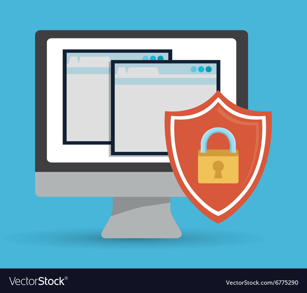 Technology security systems Royalty Free Vector Image