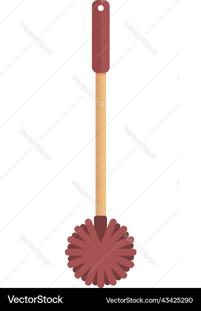 Wc tool icon cartoon clean bowl Royalty Free Vector Image