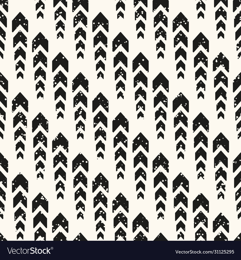 Seamless modern monochrome pattern Royalty Free Vector Image