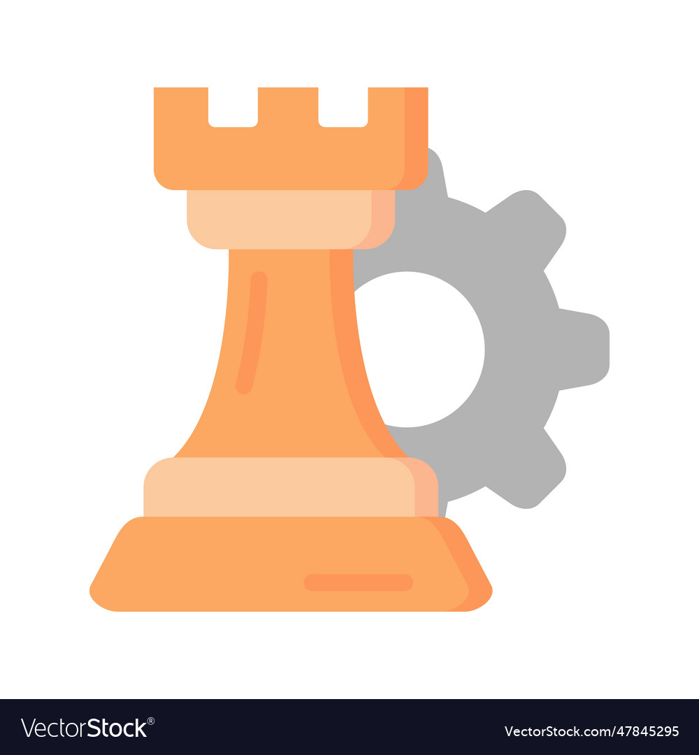 Strategy icon image Royalty Free Vector Image - VectorStock