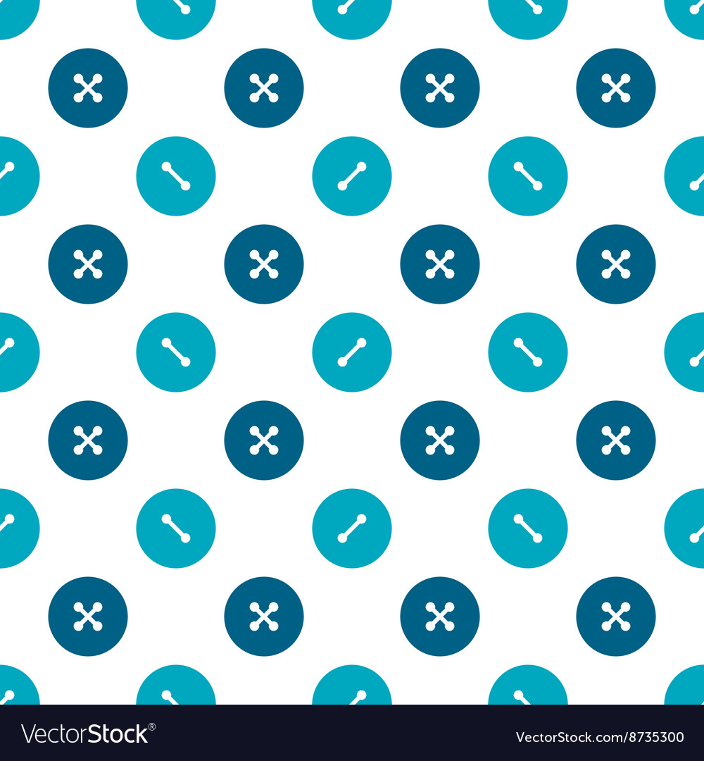Buttons seamless pattern Royalty Free Vector Image