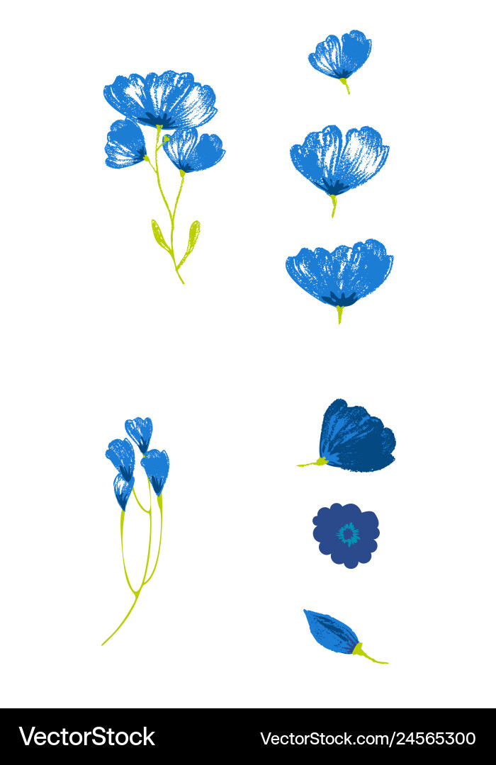 Watercolor design element bird banners Royalty Free Vector