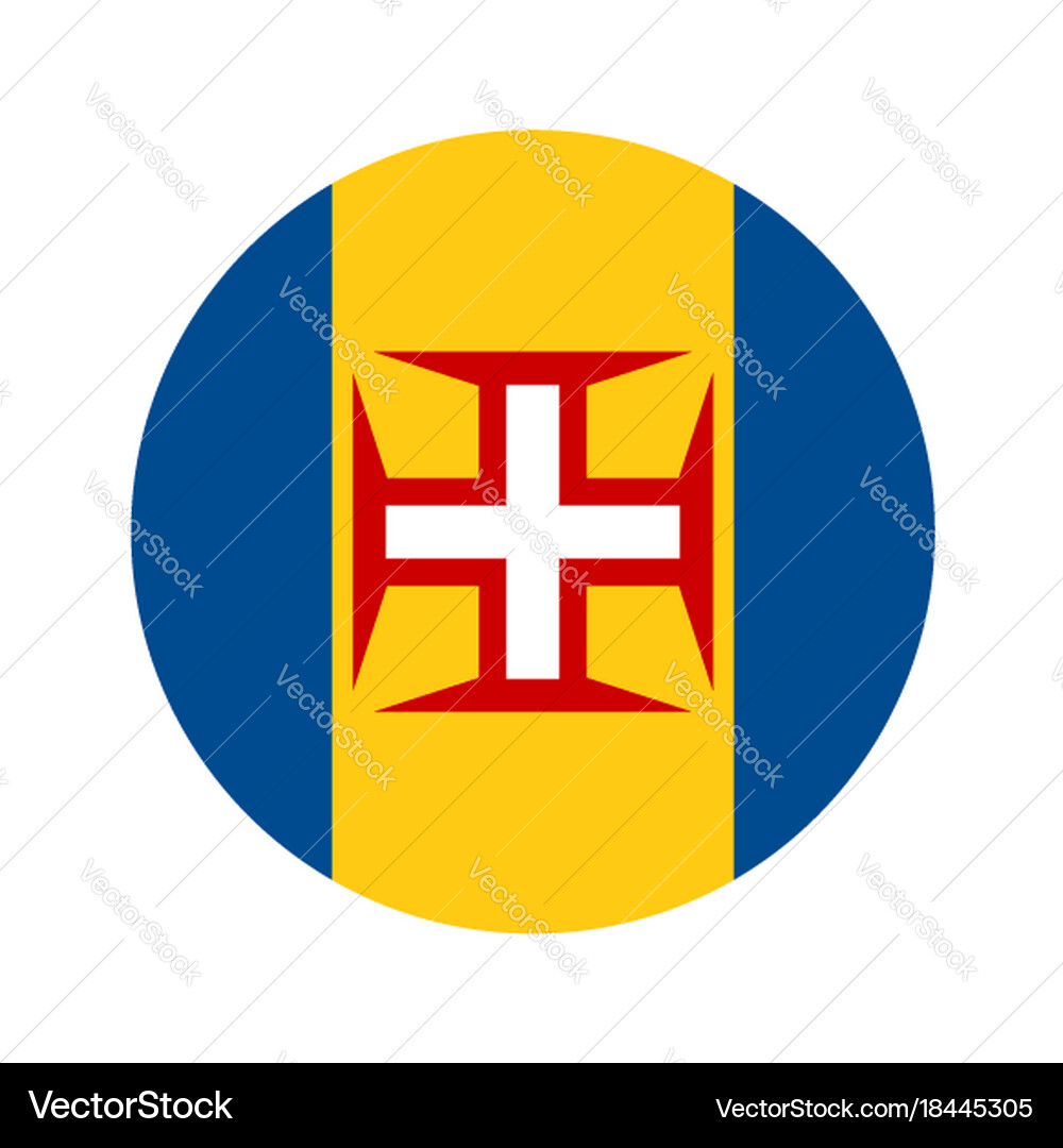 Circular world flag Royalty Free Vector Image - VectorStock