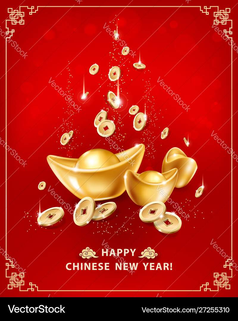 Happy chinese new year Royalty Free Vector Image