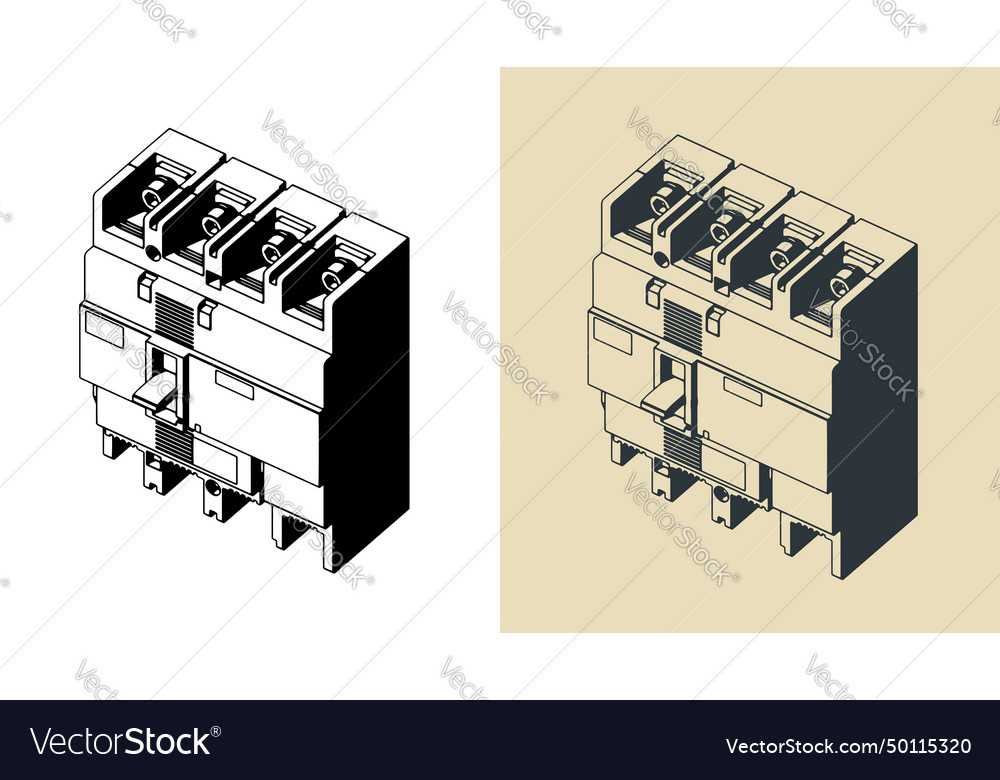 Circuit breaker Royalty Free Vector Image - VectorStock Circuit breaker Royalty Free Vector Image - VectorStock
