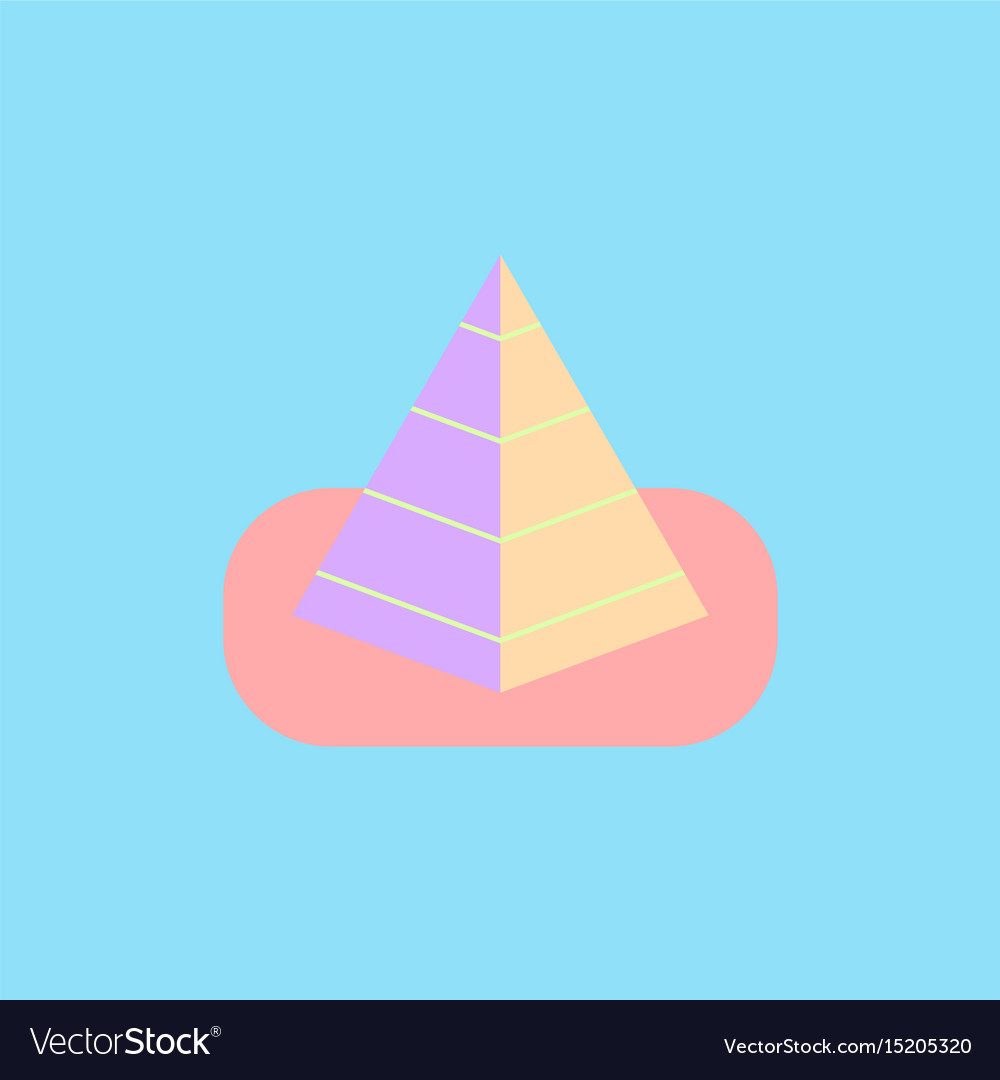 Egypt pyramid Royalty Free Vector Image - VectorStock