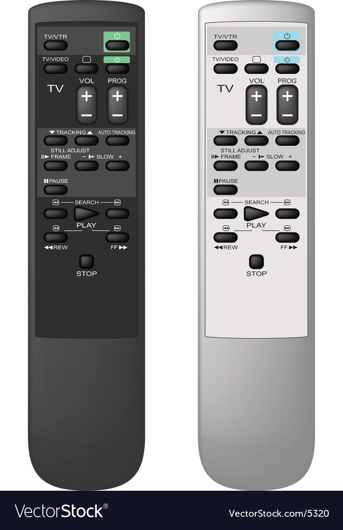 Remote control Royalty Free Vector Image - VectorStock